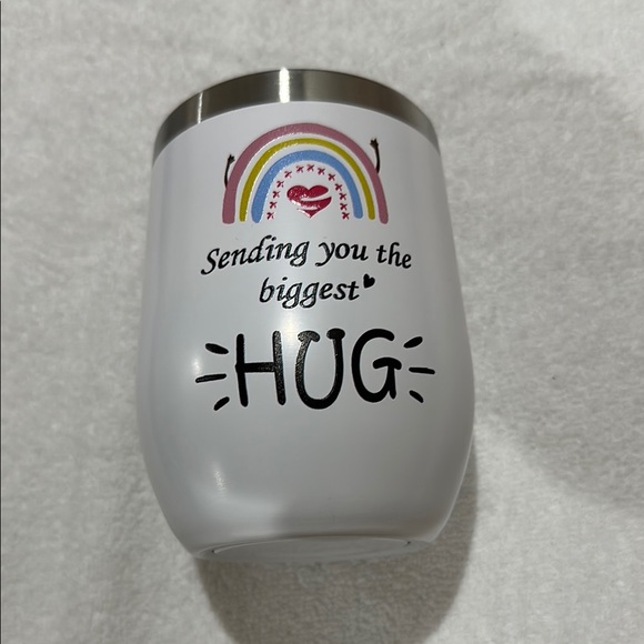 Dining | Sending You A Biggest Hug Cup With Lid New Wine Coffee Tea ...